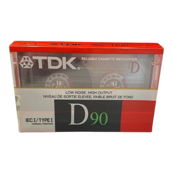 TDK | Media | Single Tdk D9 Standard Audio Cassette Ieci Type I High Output Normal Position ...